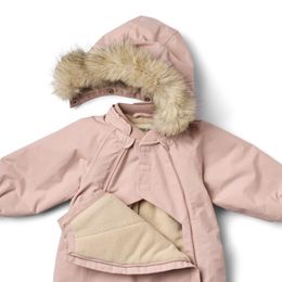 Wheat Jungen Wheat Schneeoverall &raquo;Snowsuit Nickie&laquo; wasserdicht, atmungsaktiv und leicht wattiert rosa 92, N-Gr