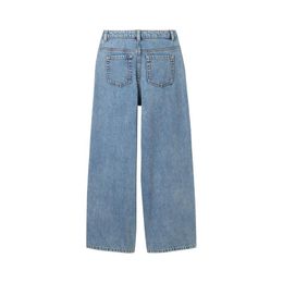 Tom Tailor M&auml;dchen Tom Tailor Weite Jeans im 5-Pocket-Style blau 146, N-Gr
