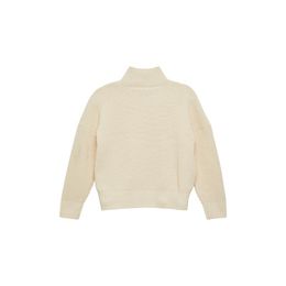 s.Oliver Junior M&auml;dchen s.Oliver Junior Strickpullover mit Stehkragen beige 146/152
