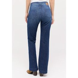 Angels Damen Angels Bootcut-Jeans &raquo;LENI FLARED SMART&laquo; mit Comfort Stretch blau 34, L&auml;nge 33