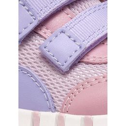 Geox Jungen Lauflernschuh &raquo;B IUPIDOO GIRL&laquo; , Sneaker, Babyschuh, Klettschuh im Pastellfarbenem Look rosa 23