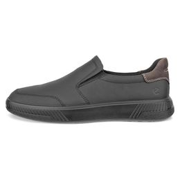 Ecco Herren Slipper &raquo;Ecco Move M&laquo; Halbschuh, Freizeitschuh, Schlupfschuh mit Stretcheins&auml;tzen schwarz 41