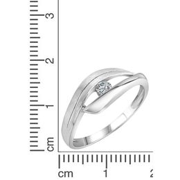 Firetti Damen Fingerring &raquo;Schmuck Geschenk Silber 925 Silberring glitzernd&laquo; mit Zirkonia (synth.) silber