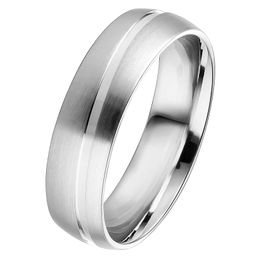 DOOSTI Unisex DOOSTI Trauring &raquo;Schmuck Geschenk Silber 925 Trauring Ehering Partnerring LIEBE&laquo; Made in Germany, wahlweise mit oder ohne Brillanten 