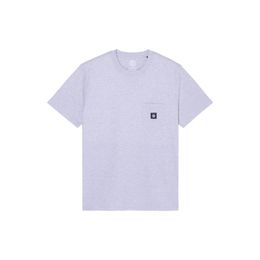 Element T-Shirt »Icon Label Pocket« Mid Grey Heather L L Conscious by Nature: Baumwolle