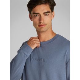 Calvin Klein Underwear Herren Sweatshirt &raquo;SWEATSHIRT&laquo;, mit Logo-Stickerei grau S (48)