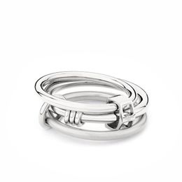 Liebeskind Berlin Damen Fingerring &raquo;Schmuck Geschenk Edelstahl The Layer-Ring&laquo; silber