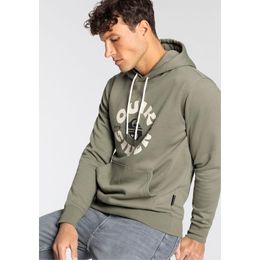 Quiksilver Herren Kapuzensweatshirt &raquo;FINAL CALL HOODIE YM&laquo; gr&uuml;n M