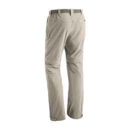 Maier Sports Damen &raquo;Tajo&laquo; Herren Wanderhose, zipp-off Outdoor-Hose, 4 Taschen, Regular Fit beige 25, Kurzgr&ouml;&szlig;en