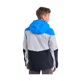 Killtec Jungen Skijacke &raquo;KSW 161 BYS SKI JCKT&laquo; Wasserdichte, atmungsaktive Skijacke mit abnehmbarer Kapuze blau 164