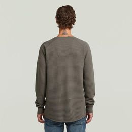 G-Star Raw G-Star Herren G-STAR Sweater &raquo;Jirgi&laquo;, mit Label-Detail auf der Brust grau M