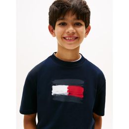 Tommy Hilfiger Jungen T-Shirt &raquo;FLAG ARCHIVE TEE SS&laquo; Kinder bis 16 Jahre blau 4 (104)