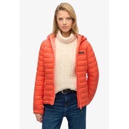 Superdry Damen Steppjacke &raquo;HOODED FUJI LITE PADDED JACKET&laquo; mit Kapuze rot S