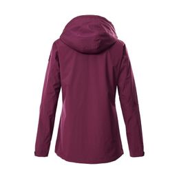 Killtec Damen Outdoorjacke &raquo;Damen Regenjacke OOKS 1&laquo; Leichte, wasser- und winddichte Jacke, atmungsaktiv, abnehmbare Kapuze lila 36