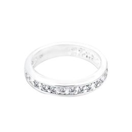 Elli Damen Fingerring &raquo;Memoire 925 Silber, mit Kristallen von Swarovski &laquo; wei&szlig;