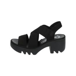 Fly London Damen Riemchensandale &raquo; Sandalen Leder&laquo; schwarz 35