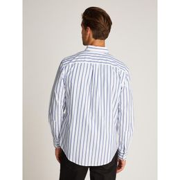 Tommy Hilfiger Businesshemd &raquo;FLEX POPLIN NAUTICAL STP SHIRT&laquo; Wedge Blue / Optic White 3XL - N-Gr N-Gr 3XL Langarmhemd von Tommy Hilfiger Menswear