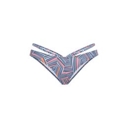 Lscn By Lascana Damen LSCN by LASCANA Bikini-Hose &raquo;Lisa&laquo; mit seitlichen H&uuml;ft-Straps blau 40, N-Gr