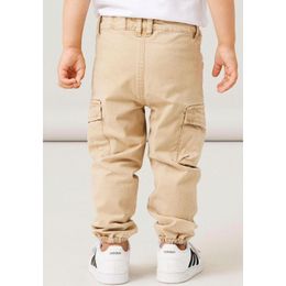 name it Jungen Cargohose &raquo;NMMBEN CARGO R TWI PANT 1771-HI NOOS&laquo; beige 92, N-Gr