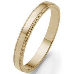 Firetti Unisex Trauring &raquo;Schmuck Geschenk Gold 375 Hochzeit Ehering "LIEBE"&laquo; Made in Germany, wahlweise mit oder ohne Brillant gold