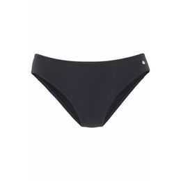 s.Oliver Damen s.Oliver Bikini-Hose &raquo;Spain&laquo; in modischen Unifarben schwarz 34, N-Gr