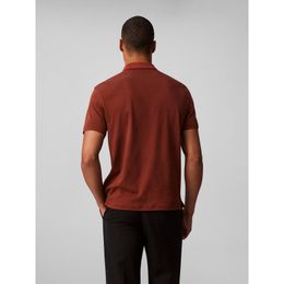 Calvin Klein Herren Poloshirt &raquo;SS SUPIMA CHEST EMB POLO&laquo; Mit Rundhalsausschnitt rot XL