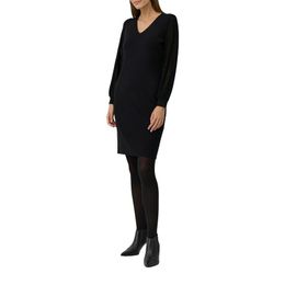 s.Oliver BLACK LABEL Damen s.Oliver BLACK LABEL Strickkleid mit V-Ausschnitt schwarz 44, N-Gr