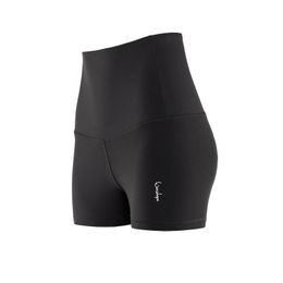 WINSHAPE Damen Hotpants &raquo;Functional Comfort HWL512C&laquo; High Waist Hot Pants schwarz L, Normalgr&ouml;&szlig;en