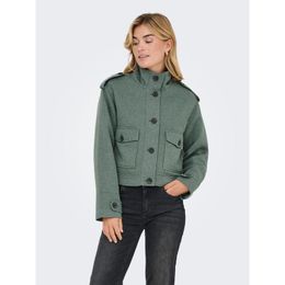 Only Damen Only Kurzmantel &raquo;ONLSEDONA LIGHT COLLAR JACKET OTW CC&laquo; gr&uuml;n S
