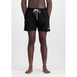 Alpha Industries Herren Shorts &raquo;Printed Stripe Swim Short&laquo; schwarz-wei&szlig; XS, Normalgr&ouml;&szlig;en