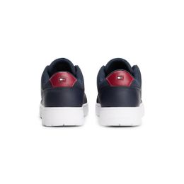 Tommy Hilfiger Herren Sneaker &raquo;TH BASKET CORE LITE LTH MIX&laquo; , Freizeitschuh, Halbschuh, Schn&uuml;rschuh mit Logoschriftzug blau 41