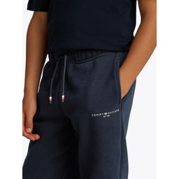 Tommy Hilfiger Jungen Sweathose &raquo;MINI CORP SWEATPANTS&laquo; f&uuml;r Kinder bis 16 Jahre blau 6 (116), N-Gr