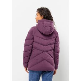 Jack Wolfskin Damen Daunenjacke &raquo;MARIENPLATZ JKT W&laquo; mit Kapuze lila XS