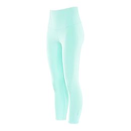 WINSHAPE Damen Leggings &raquo;7/8-Tights HWL317C&laquo; mit V-Shape Applikation und Core-Bund gr&uuml;n L, Normalgr&ouml;&szlig;en