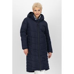 alife and kickin Alife & Kickin Damen Winterjacke &raquo;Damen VedaAK A Parka&laquo; Leichter gef&uuml;tterter Mantel mit weichem Teddyfell Innenfutter blau XXL