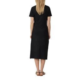 s.Oliver Damen s.Oliver Jerseykleid Sommerkleid mit Knoten-Detail schwarz 36, N-Gr