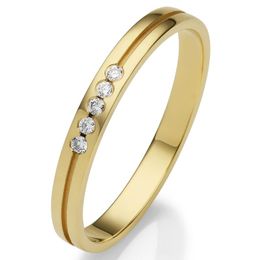 Firetti Kinder Trauring &raquo;Schmuck Geschenk Gold 375 Hochzeit Ehering "LIEBE"&laquo; Made in Germany, wahlweise mit oder ohne Brillanten gold