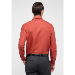 Eterna Herren Langarmhemd &raquo;SLIM FIT&laquo; EASY IRON (b&uuml;gelleicht) rot 38, Normalgr&ouml;&szlig;en