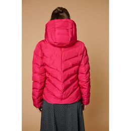ZABAIONE Damen ZABAIONE Steppjacke &raquo;Jacket Si44erra&laquo; mit Kapuze rot M