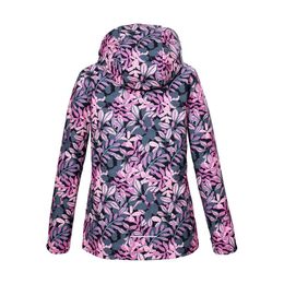 Killtec M&auml;dchen Softshelljacke &raquo;KOS 135 GRLS SFTSHLL JCKT&laquo; M&auml;dchen Softshelljacke: wind- und wasserabweisend, All Over-Print blau 176