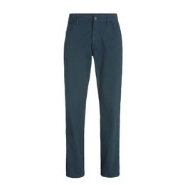 John Devin Herren Stretch-Hose &raquo;, 5-Pocket-Hose, regular-fit&laquo; Chinohose aus elastischer Baumwoll-Qualit&auml;t blau 32, L&auml;nge 34