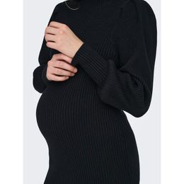 Only Maternity Damen Only Maternity Strickkleid &raquo;OLMKATIA L/S DRESS KNT NOOS&laquo; schwarz S, N-Gr