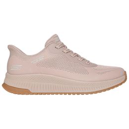 Skechers Damen Slip-On Sneaker &raquo;BOBS SQUAD 4&laquo; Slipper, Freizeitschuh, Halbschuh mit Memory Foam beige 40