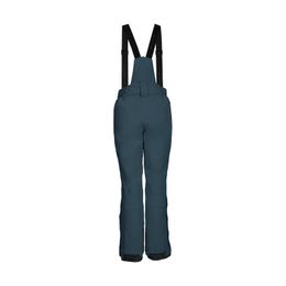 Killtec Damen Skihose &raquo;KSW 249 WMN SKI PNTS&laquo; Wasser- und winddicht, abnehmbare Tr&auml;ger, verstellbare Taille blau 40, Normalgr&ouml;&szlig;en
