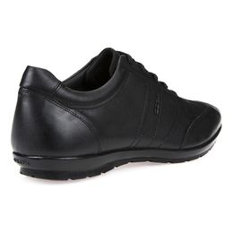 Geox Herren Schn&uuml;rschuh &raquo;UOMO SYMBOL&laquo; Business Schuh, Sneaker in eleganter Form schwarz 45