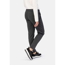 STOOKER WOMEN Damen STOOKER WOMEN Jogg Pants &raquo;Easy Fit Berlin Pepita&laquo; Tapered Fit Casual Stretch Mit Gummibund f&uuml;r Damen schwarz 36, L&auml;nge 29