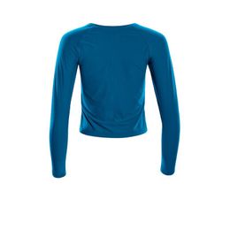 WINSHAPE Damen Langarmshirt &raquo;AET119LS&laquo; Cropped Functional Light and Soft gr&uuml;n L