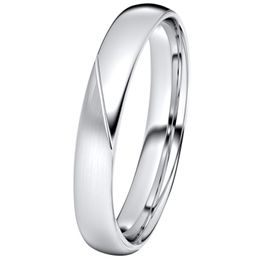 DOOSTI Unisex DOOSTI Trauring &raquo;Schmuck Geschenk Silber 925 Trauring Ehering Partnerring LIEBE&laquo; wahlweise mit oder ohne Zirkonia silber