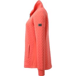 Lpo Damen LPO Fleecejacke &raquo;CAMBLY IV NEW WOMEN&laquo; mit Teddy-Fleece, auch in Gro&szlig;en Gr&ouml;&szlig;en erh&auml;ltlich rot 36 (S)