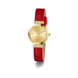 Guess Uhr 'ARRAY' Damen Gr&ouml;&szlig;e One Size gold / rot